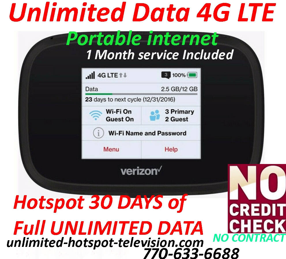 Verizon 7730L Full Unlimited Data 4G LTE Hotspot – unlimited hotspot ...